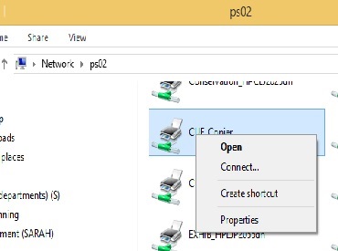 Printing: Connecting to a Printer – Horniman Museum and Gardens